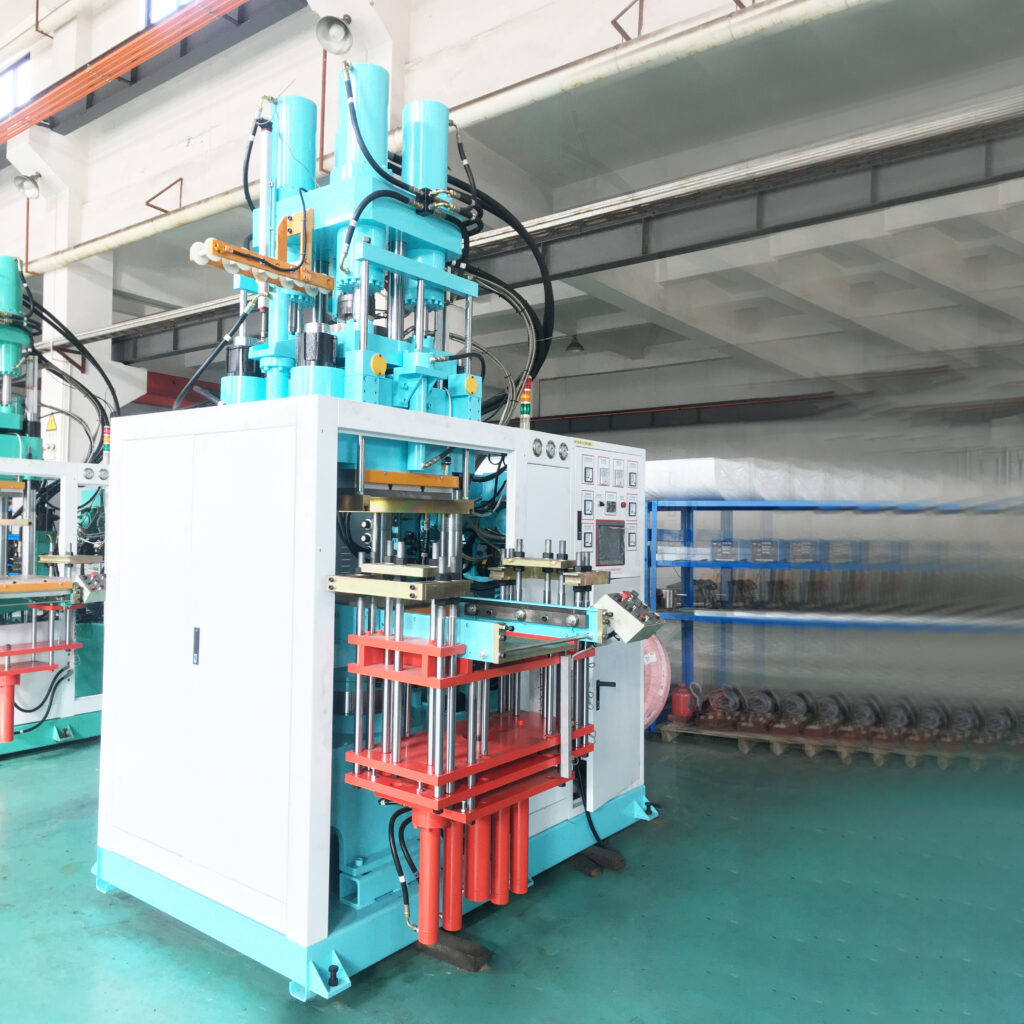 VERTICAL RUBBER INJECTION MOLDING MACHINE - SANTSAi